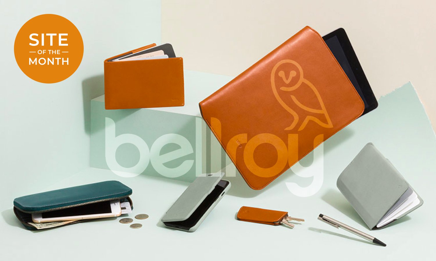Bellroy Bags Website of the Month | StrategiQ